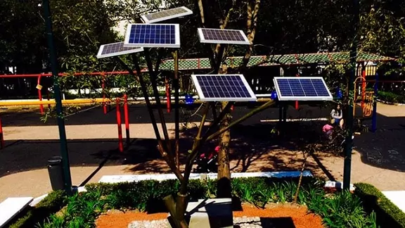 México e Israel, países que cuentan con árboles solares para ciudades ...