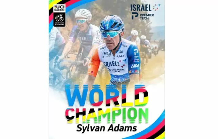 Doble victoria del israelí Sylvan Adams en el campeonato mundial de ...
